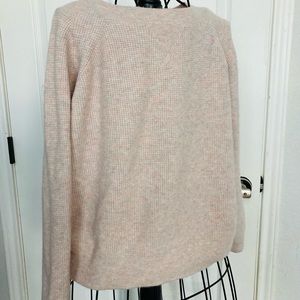 J. Crew | Sweaters | J Crew Light Pink Sweater Large | Poshmark